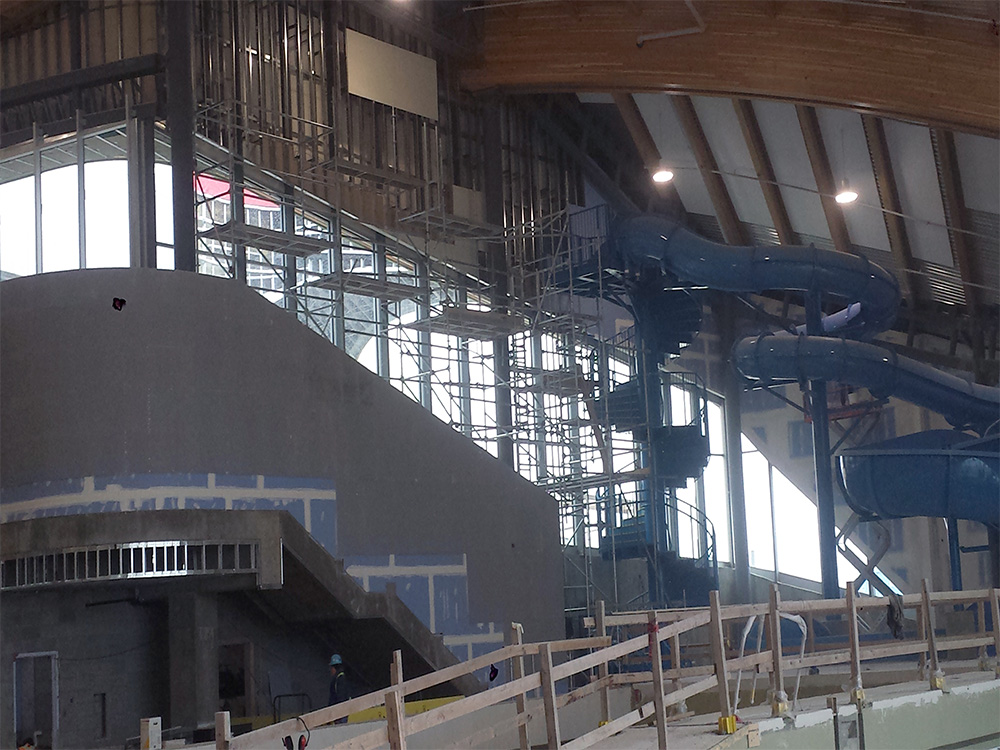 Calgary Scaffolding Project – Shane Homes YMCA at Rocky Ridge ...