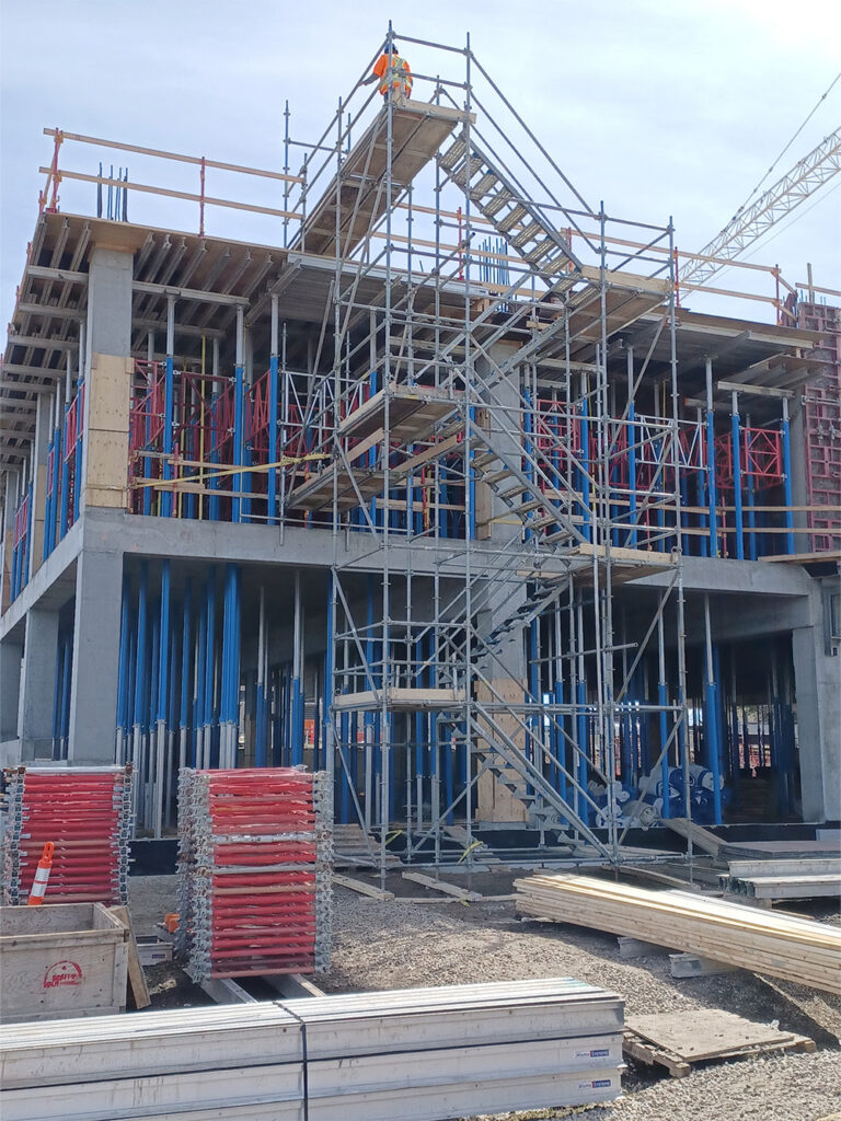 Calgary Scaffolding Project – UofC Veterinary Medicine Commercial Scaffold